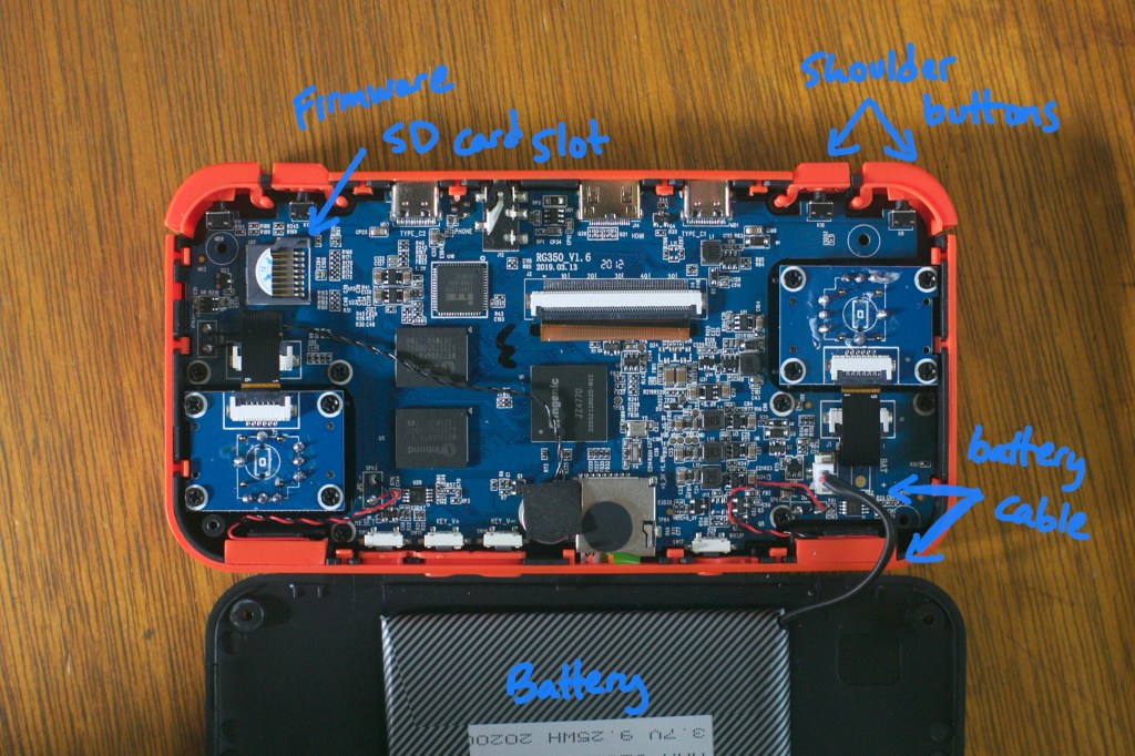 Low-profile analog sticks and custom buttons for the RG350 – Retro Game ...