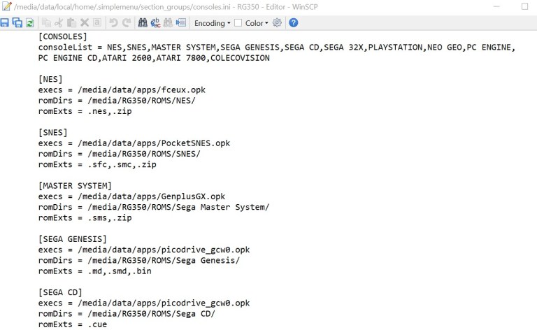 Guide: SimpleMenu on the RG350 – Retro Game Corps