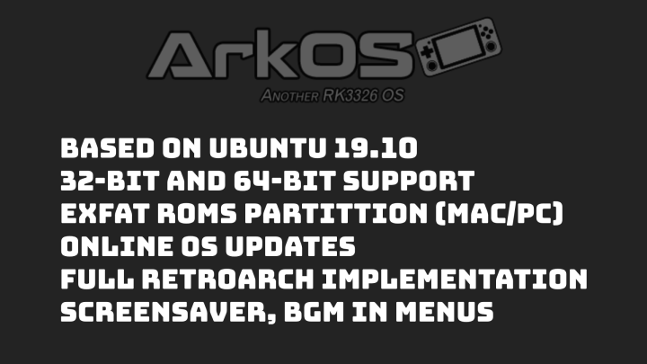 ArkOS, another excellent RG351P firmware – Retro Game Corps