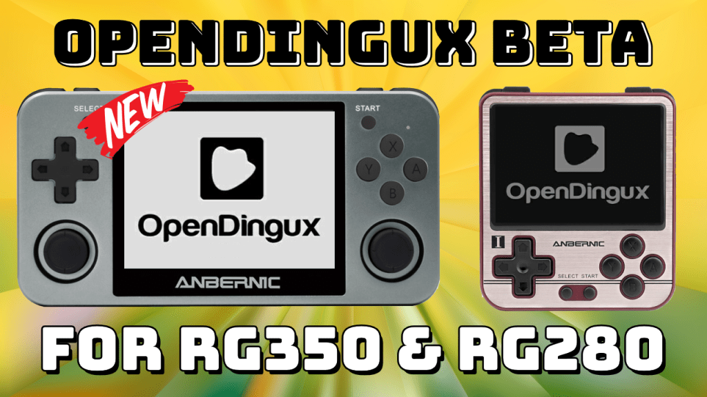 OpenDingux Beta Firmware for RG350 and RG280 Devices – Retro Game Corps