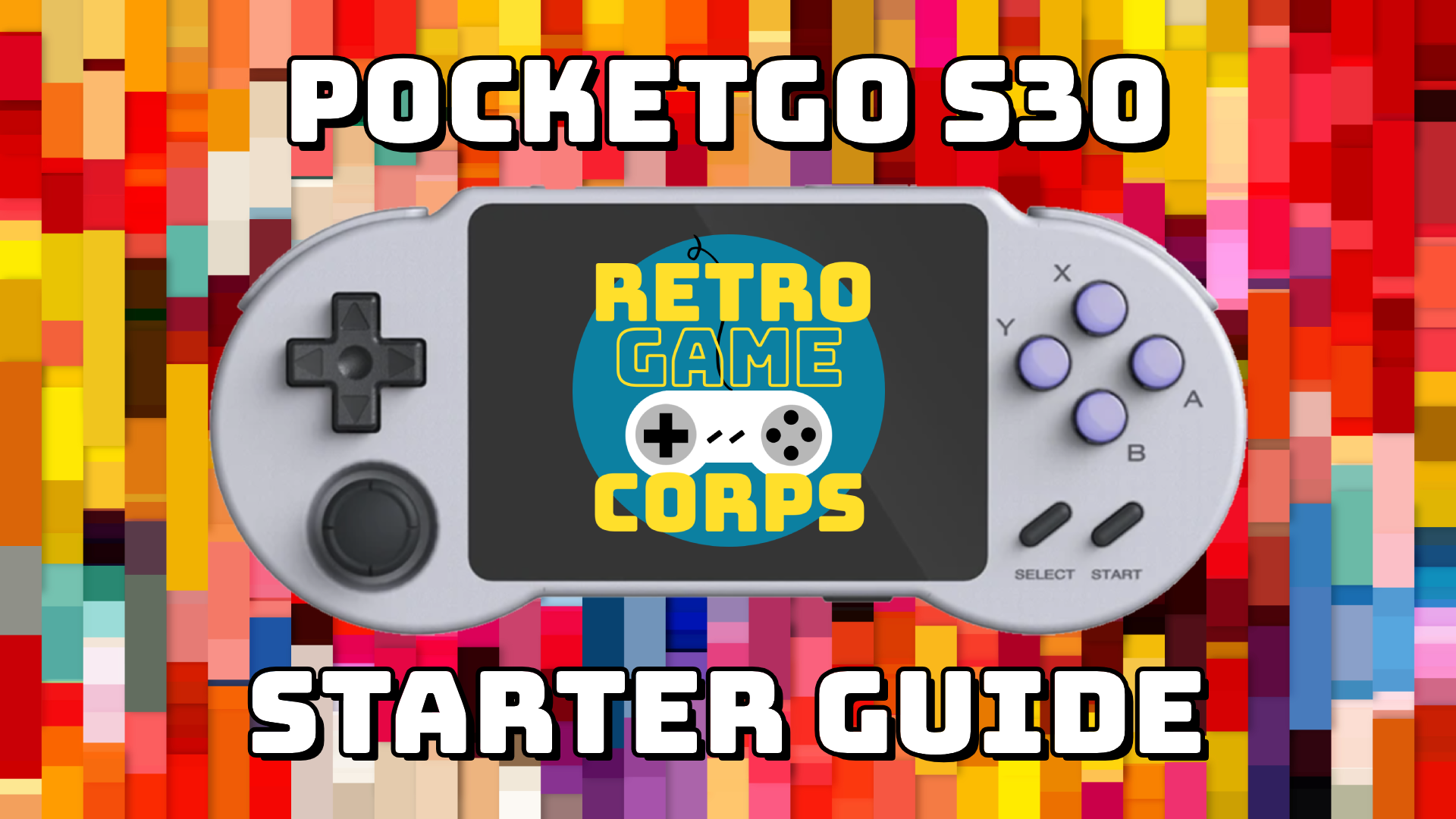 PocketGo S30 Starter Guide – Retro Game Corps
