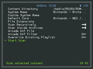 Guide: RetroArch on RG350 and RG280 devices – Retro Game Corps