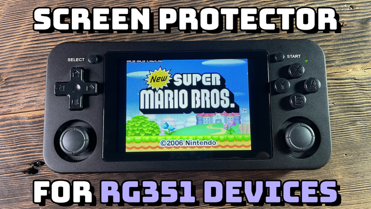 Anbernic RG351 Screen Protector – Retro Game Corps