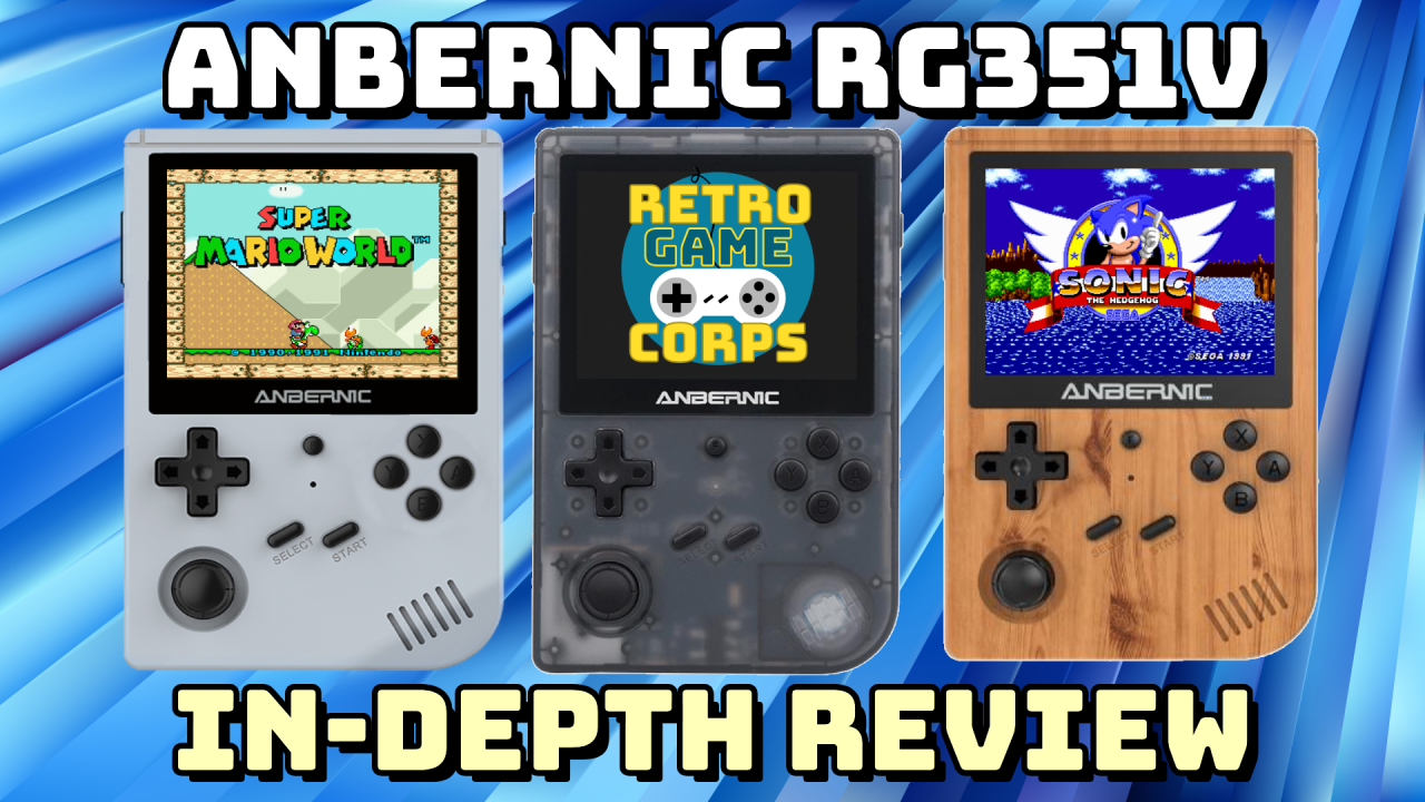 Review: Anbernic RG351V – Retro Game Corps