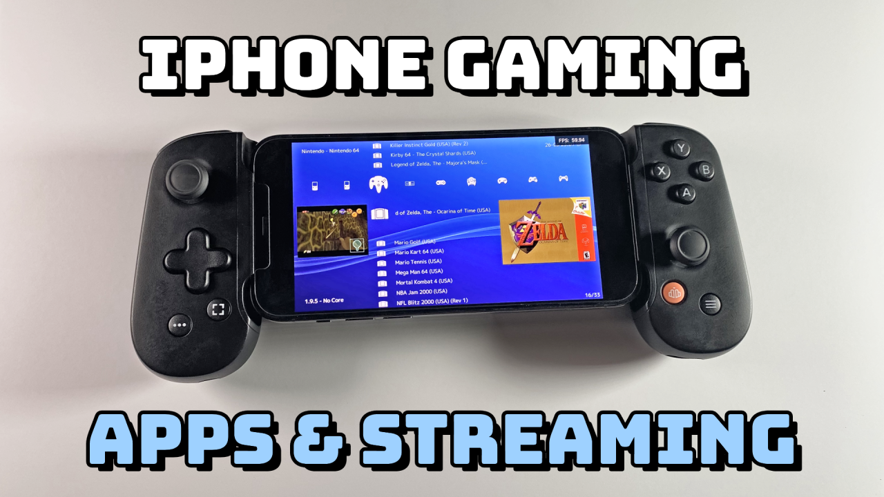 Review: iPhone as a Gaming Handheld – Retro Game Corps