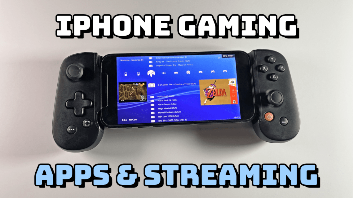 Review: iPhone as a Gaming Handheld – Retro Game Corps