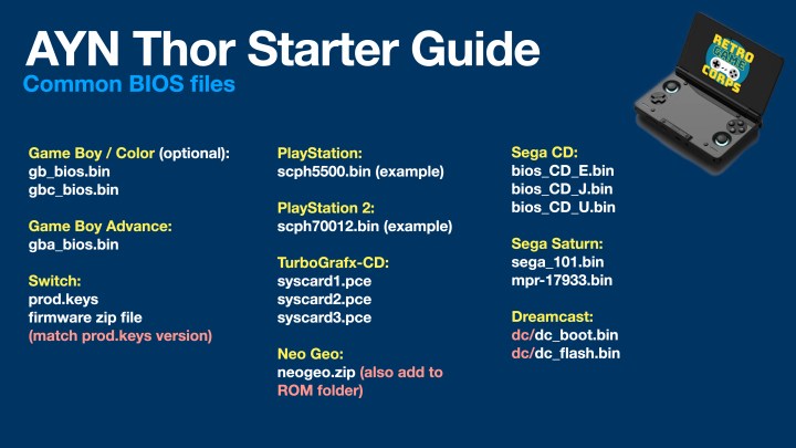 AYN Thor (and other Dual-Screen Android Handheld) Guide – Retro Game Corps
